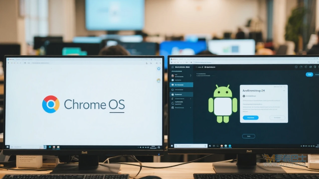 Google不小心流出實機畫面！首度曝光Android PC版作業系統Aluminium OS操作介面 - 手機巴士